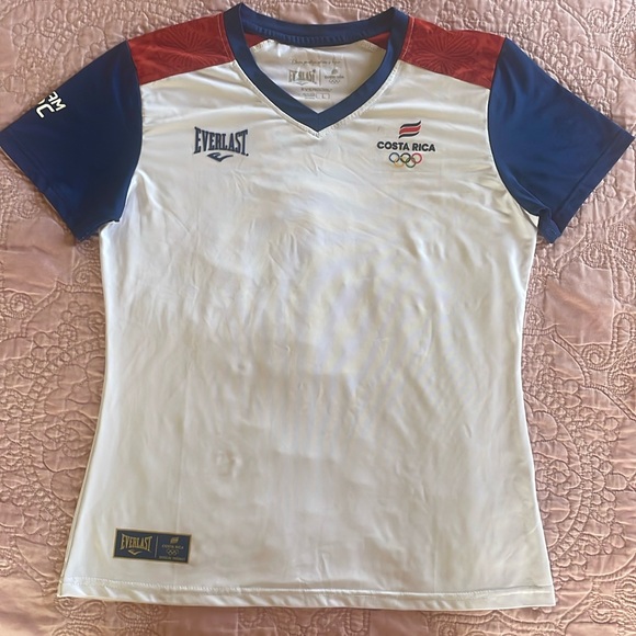 Everlast | Tops | Costa Ricas Official Olympic Team Jersey Uniform ...
